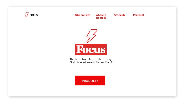 Focus Shoe Shop | Genially
