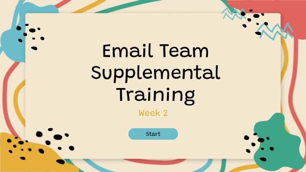 Week 2 Supplemental Train