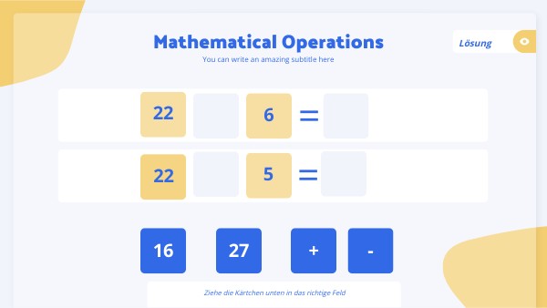 MATHEMATICAL OPERATIONS