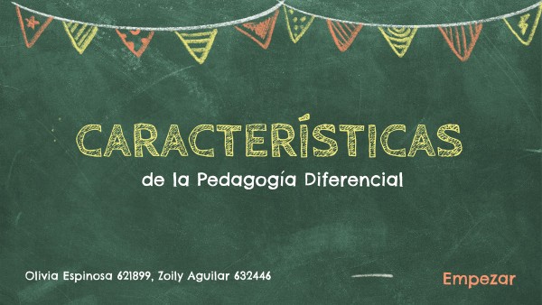 Caracteristicas de la PD | Genially