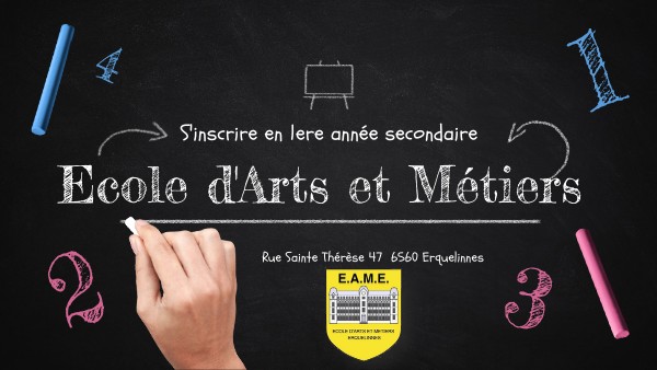 S'inscrire en 1ere année | Genially