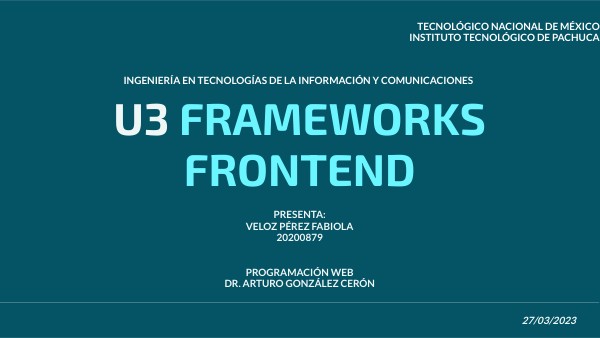 U3 Frameworks