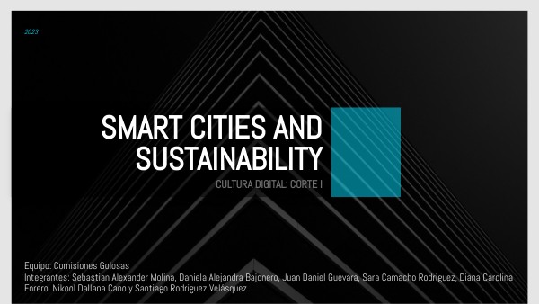 Smart cities and sustainability | Genially