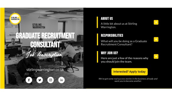 SW Graduate Recruitment ConsultantJob