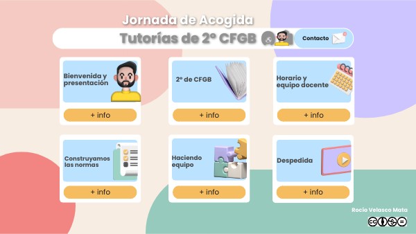 Jornada de Acogida 2º CFGB | Genially