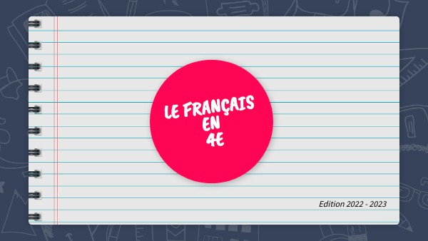 Programme de 4e | Genially