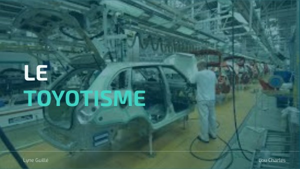Le Toyotisme | Genially
