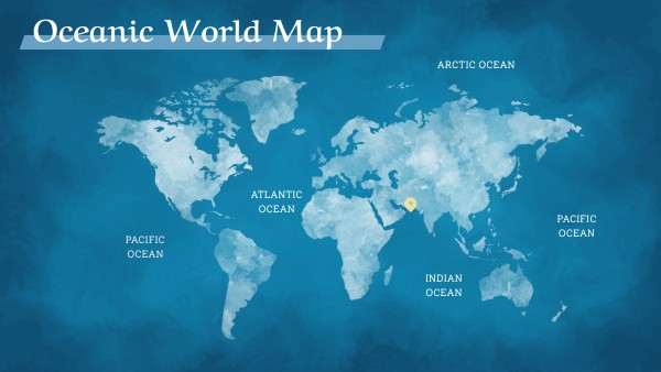OCEANIC WORLD MAP