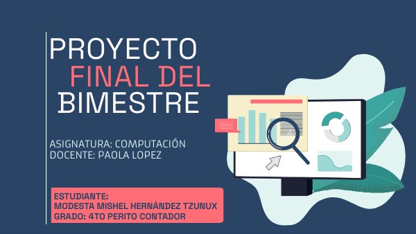 COMPUTACIÓN (PROYECTO )