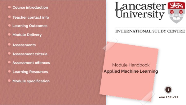Module Handbook AML