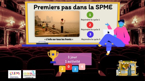 1 jour, 1 activité EMI - SPME 2024 | Genially