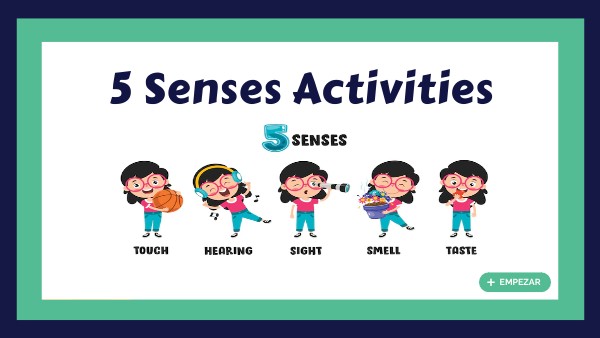 5 SENSES ACTIVITIES