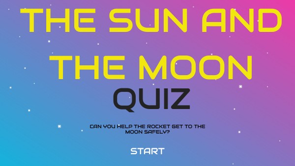 The sun and moon quiz