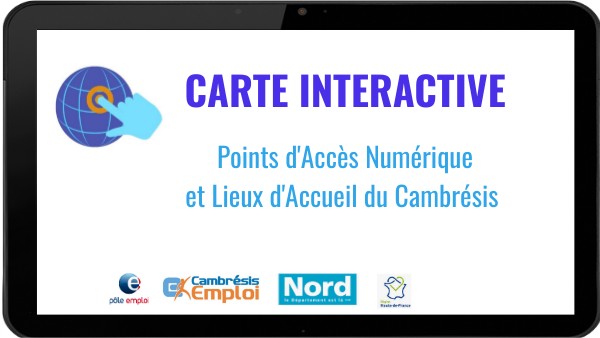 Carte interactive numérique du Cambrésis | Genially