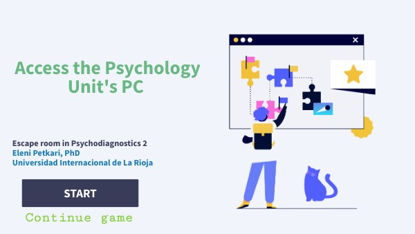 The lost PC password | Genially