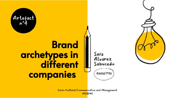 Arch4_Brand archetypes in different companies | Genially