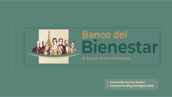 BANCO DEL BIENESTAR | Genially