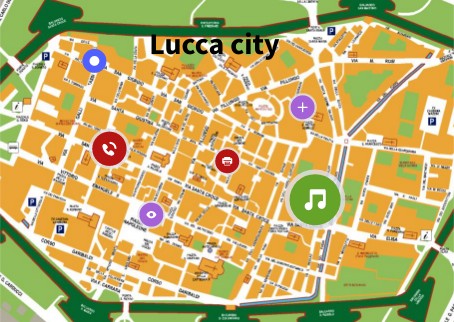 Lucca mappa cognome