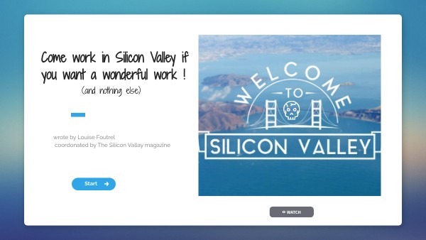 Silicon Valley presentation | Genially