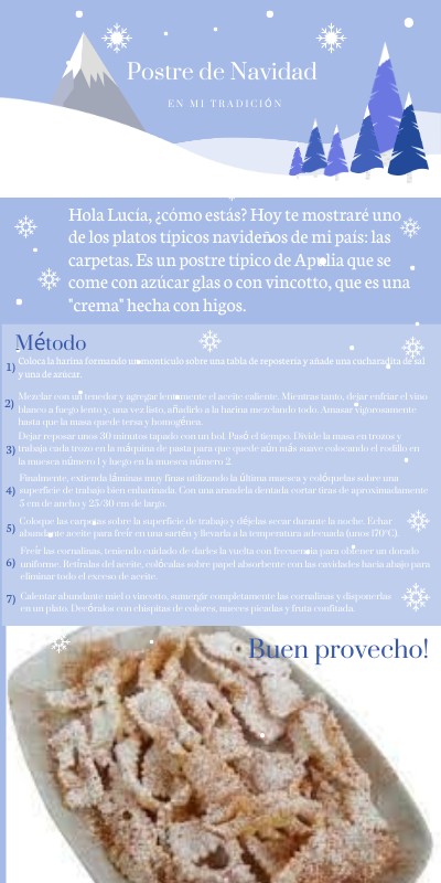 POSTRE DE NAVIDAD