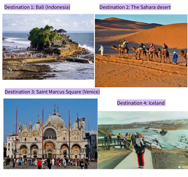 TRAVELLING DESTINATIONS II