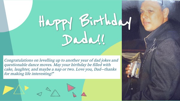 happy birthday dada | Genially