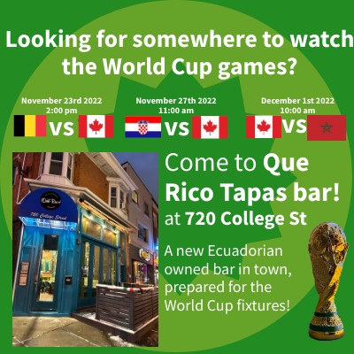 Que Rico Tapas social media