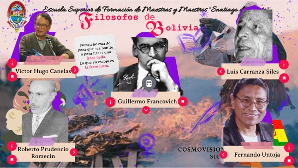 Filosofos de Bolivia | Genially