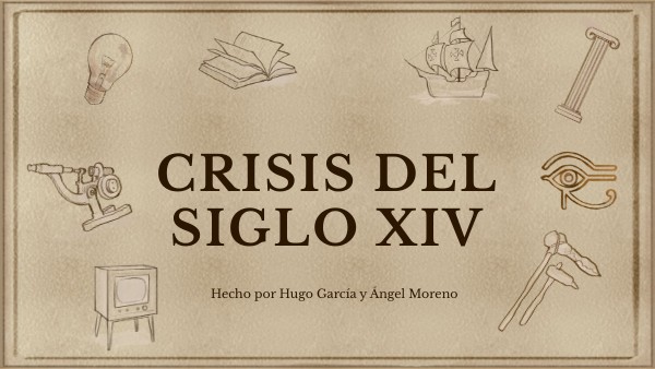 Presentación Crisis Del Siglo XIV