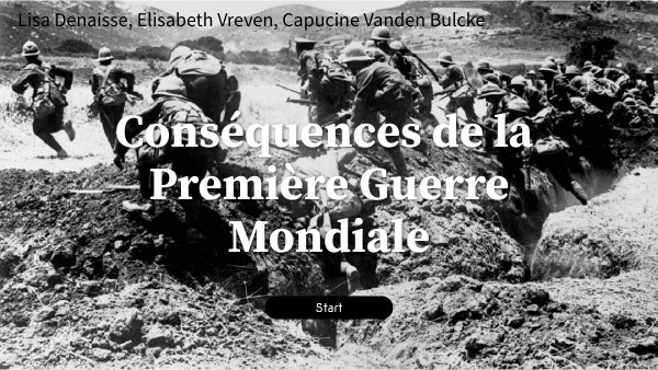 Les conséquences de la Première Guerre Mondiale | Genially