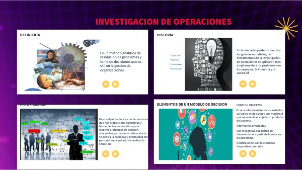 INVESTIGACION DE OPERACIONES