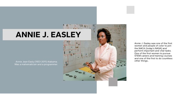 Annie J. Easley | Genially