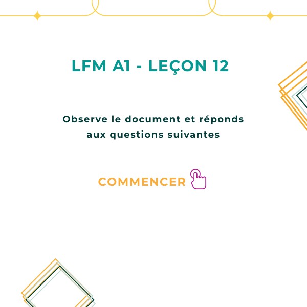 LFM A1 - L12 exercice 2 | Genially