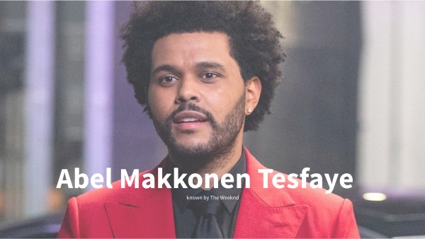 The Weeknd | Genially