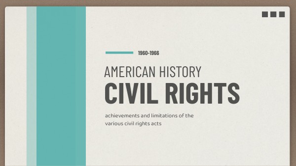 Civil rights us 1960s