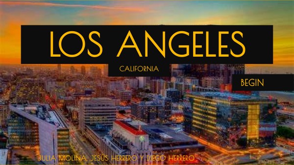 PRESENTACIÓN california los angeles | Genially