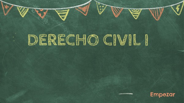 DERECHO CIVIL