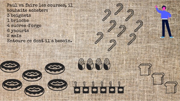 Faire les courses | Genially