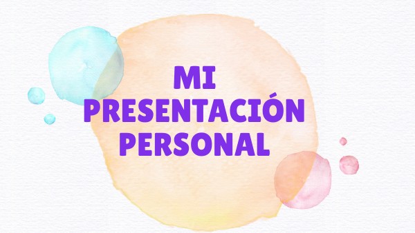 Mi presentación | Genially