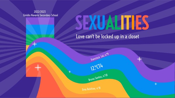 Sexualities - Bruna Santos, Ema Belchior and Francisca Lai 12.ºCT4