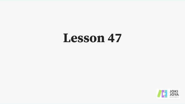 Lesson 13 Ali | Genially