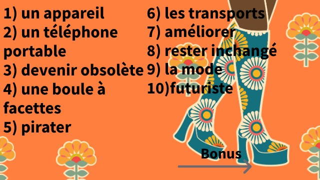 4e: Time capsule vocabulary