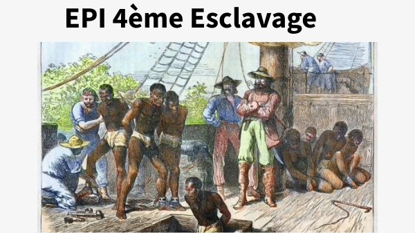 Oral sur l'esclavage | Genially