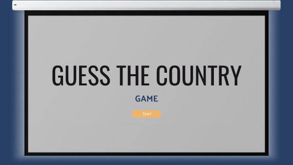 GUESS THE COUNTRY GAME