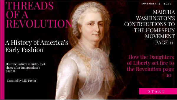 Threads of a Revolution-History Exhibit