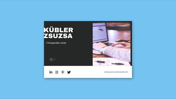 PERSONAL CARD II | Genially