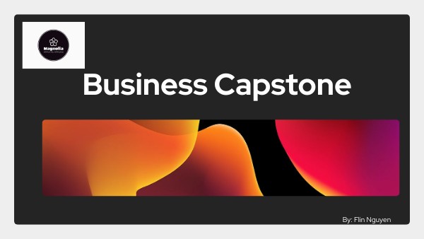 Business Capstone | Genially