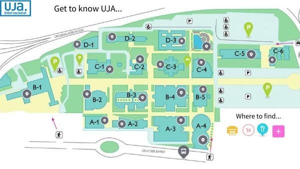 UJA map. | Genially