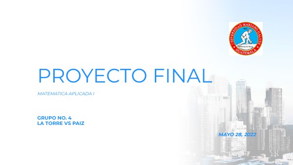 PROYECTO MATE | Genially