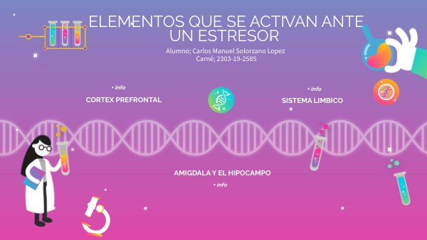 DIAGRAMA ILUSTRATIVO DE LOS ELEMENTOS QUE SE ACTIVAN ANTE UN ESTRESOR ...